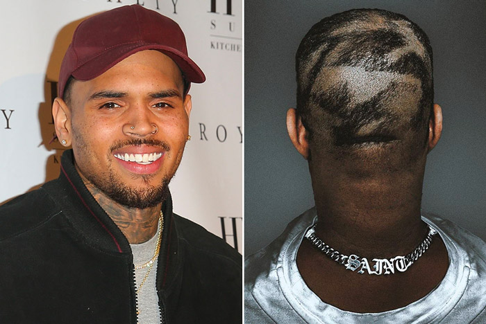 Chris Brown Clowns Kanye West’s New Haircut - All Rap News